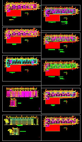 Department Building DWG Section For AutoCAD Designs CAD