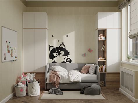 Artstation Visualization Of The Girls Bedroom
