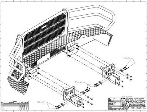 Ranch Hand Fbf115blr Sport Series Winch Ready Front Bumper