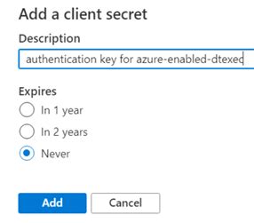 Execute SSIS Package In Azure With DTEXEC Utility
