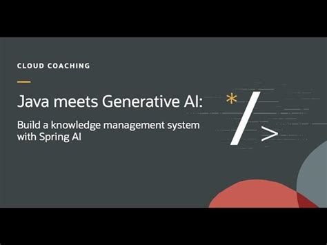 André Ambrósio On Linkedin Java Meets Generative Ai Build A Knowledge