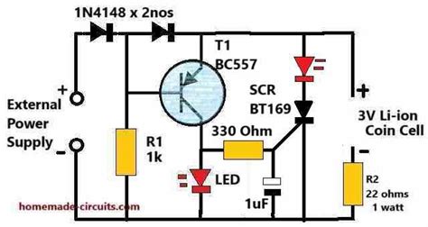 Useful Power Failure Indicator Circuits Explained Homemade Circuit Projects