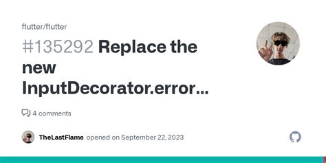 Replace The New InputDecorator Error With ErrorBuilder Or Add TextFormField ValidatorBuilder
