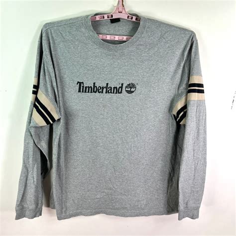 Vintage Timberland 90s Long Sleeve Sweatshirt Mens 2x Gem