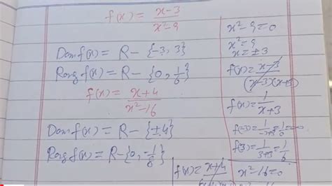 How To Find Domain And Range Functionfunctions And Limits Chapter 1