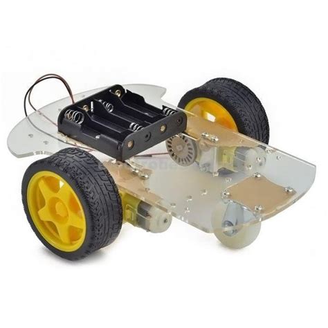 2wd Smart Robot Car Chassis Kit W Dc Motor Set In Pakistan