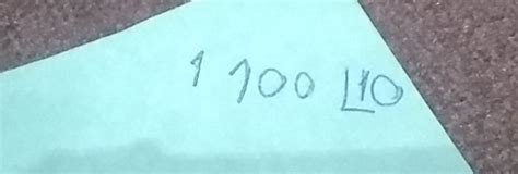Solved 1100⌊ 10 Math