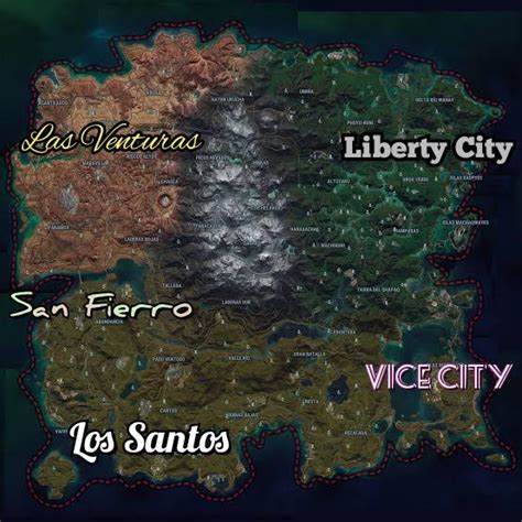 Just Thought That The Jc4 Map Would Be Good Inspiration For A Gta Game