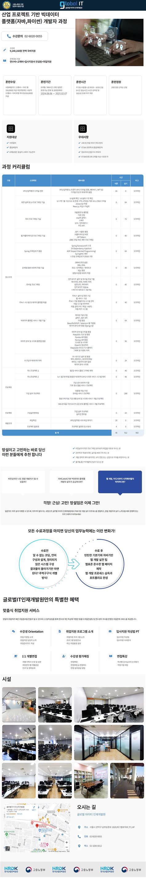 산업 프로젝트 기반 빅데이터 플랫폼자바파이썬 개발자 과정 공모전 대외활동 링커리어