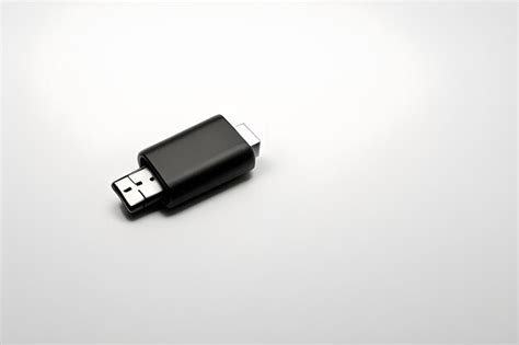 A Usb Connector Is Plugged Into A Usb Device Premium Ai Generated Image