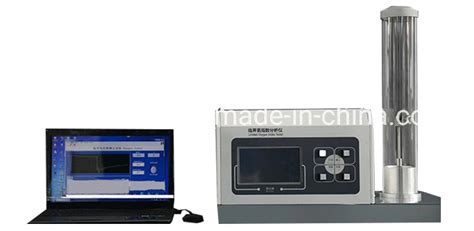 High Quality Limiting Oxygen Index Testing Fabric Plastic Burning Tester From Factory