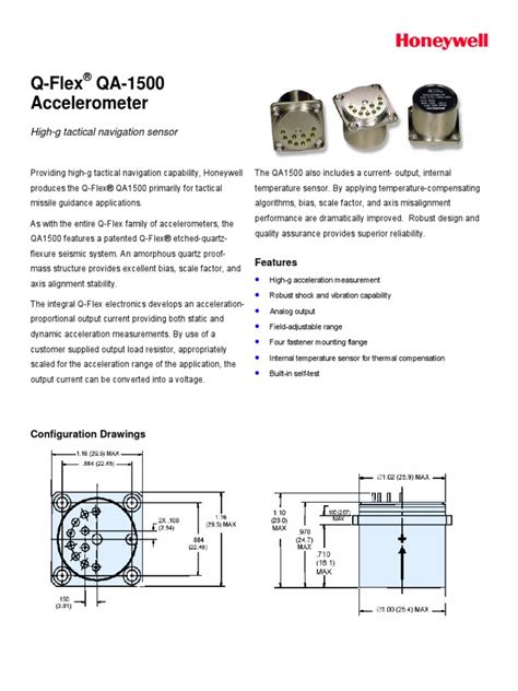 q flex qa 1500 accelerometer high g tactical navigation sensor pdf
