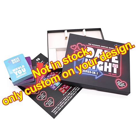 Wjpc Printing Sex Holographic 54 Card Drunk Board Game Cards
