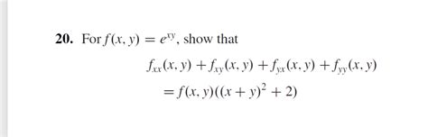 Solved For F X Y Exy Show Chegg Com