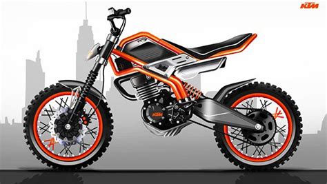 Ktm 135 Scrambler Glynn Kerr Masterclass On Behance Ktm Scrambler Super Bikes