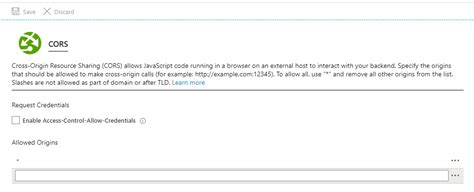 Wordpress On Azure Error Blocked By Cors Policy No Access Control