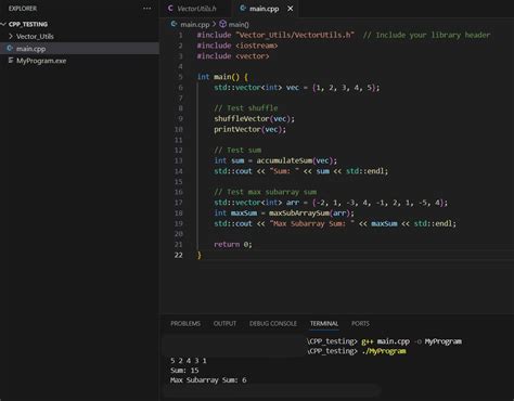 Cplusplus Opensource Programming Techcommunity Vectorutils
