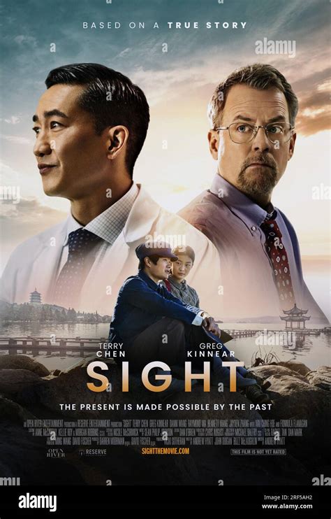 Sight Poster Top From Left Terry Chen Greg Kinnear Bottom From Left Ben Wang Sara Ye