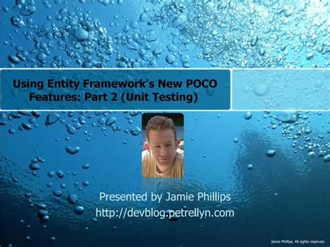 ef poco and unit testing ppt