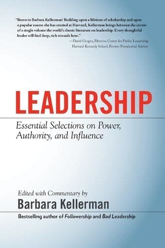 Leadership Essential Selections Pb Kellerman Barbara