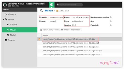 将maven本地包上传到nexus私服的实践 二丫讲梵