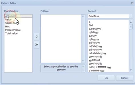 How To Customise Advanced Reports Pie Charts To Show Colours And Values Instead Of Percentages