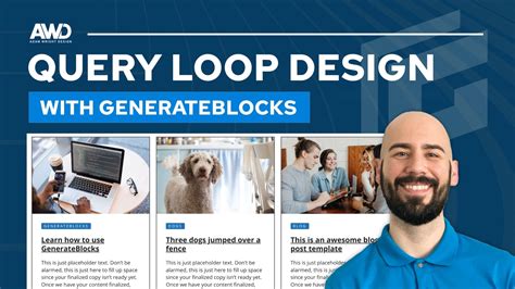 Blog Post Query Loop Design With Generateblocks Adam Wright Design