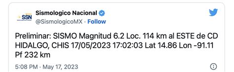 Sismo De 64 Sacude Guatemala Y Se Percibe En Chiapas Aristegui Noticias