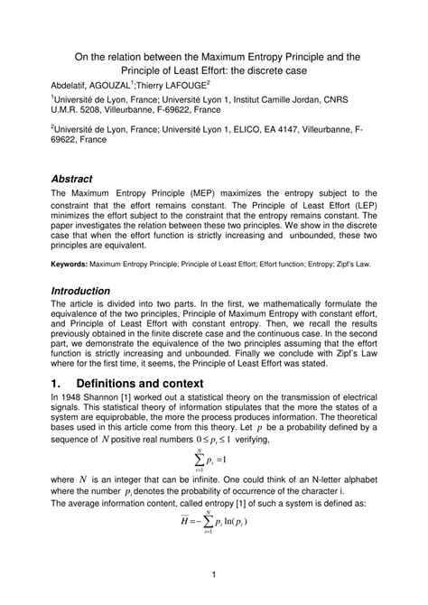 pdf on the relation between the maximum entropy principle and the