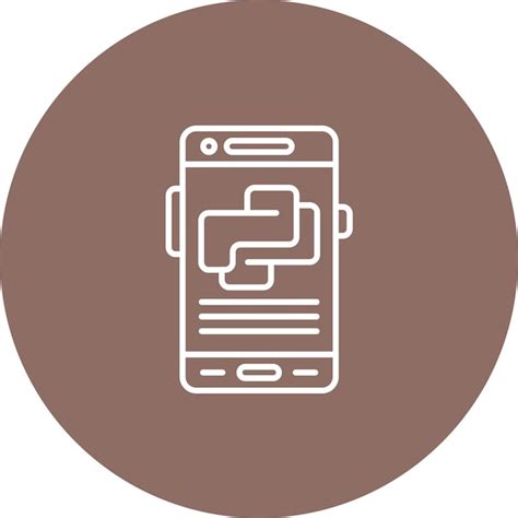 Premium Vector Python Icon Vector Image Can Be Used For Mobile App
