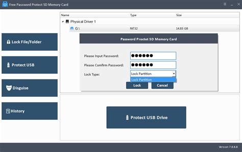 Free Password Protect SD Memory Card Lock And Encrypt SD Card