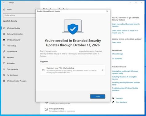 Microsoft Clarifies Windows 10 Extended Updates Still Work If Windows 11 Is Unsupported