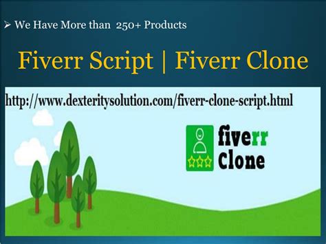 Ppt Fiverr Script Fiverr Clone Powerpoint Presentation Free Download Id7613377