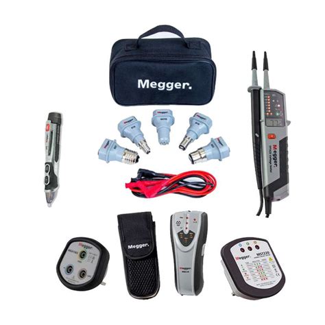 Megger Electricians Master Accessory Kit Complete Set For Most