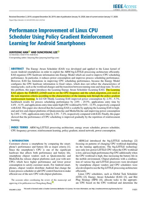 Performance Improvement Of Linux Cpu Scheduler Using Policy 5c9jhxkcbs 2 Pdf Central