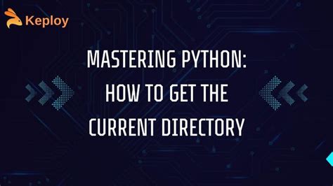 Python Get Current Directory A Complete Guide Keploy Blog