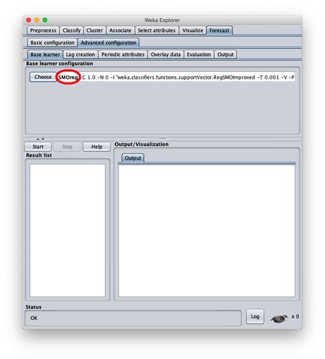 Smo Forecast For Svm With Polynomial Kernel In Weka