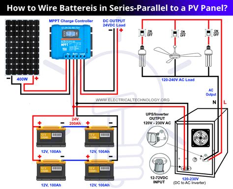 Wiring 6 12 Volt Batteries In Parallel