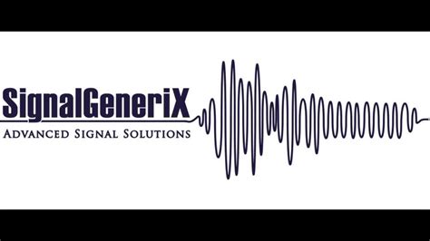 Signalgenerix Electronic Product Development Services Youtube