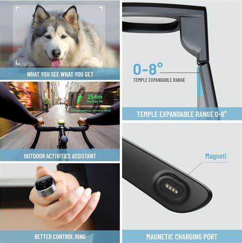 3dバーチャルリアリティチャットgptカメラを備えた携帯電話用スマートvrグラス Inmo Air 2 Cool Mania