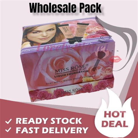 Miss Rose Professional Make Up Liquid Foundation Spf30 Pa 38ml Shopee Malaysia