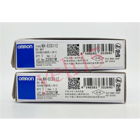 new nx ecs112 omron ssi encoder input unit module ebay