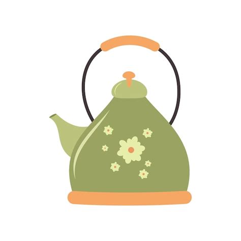 Premium Vector Cartoon Decorative Glass And Ceramic Teapots Modern
