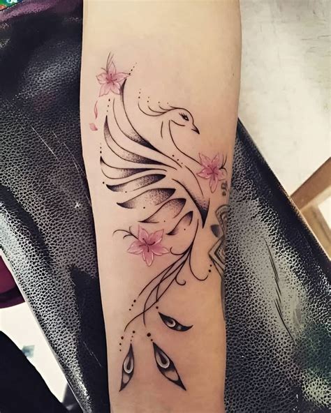 25 Feminine But Fierce Phoenix Tattoos For Beautiful Women Phoenix