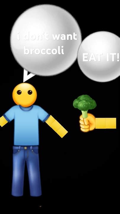 I Dont Want Broccoli Youtube