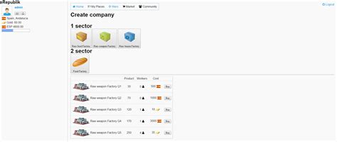 GitHub Tetreum Erep ERepublik Clone