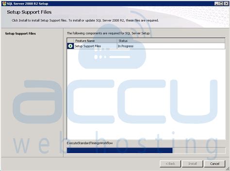 how to install advanced features on existing instance of ms sql server accuwebhosting