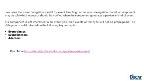 Ppt Java Awt Events Powerpoint Presentation Free Download Id10997548