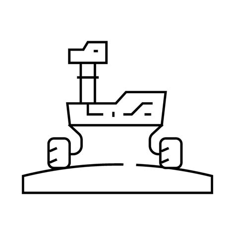 Planet Exploration Space Exploration Line Icon Illustration 48357670 Vector Art At Vecteezy