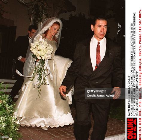 Angie Everhart Wedding Dress